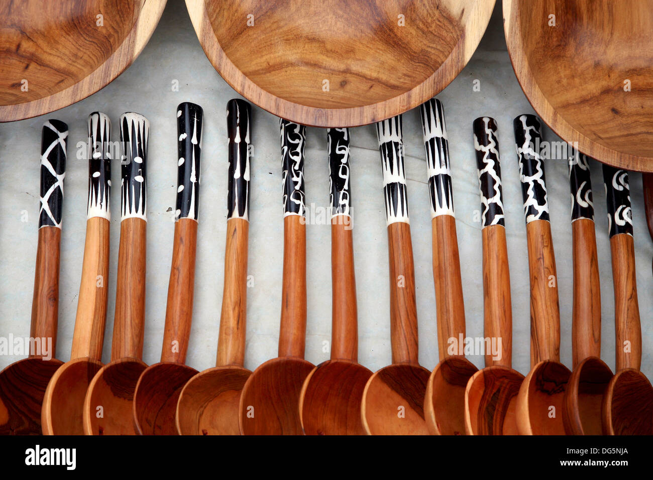 Craft Industry in Namibia and South Africa - selection of kitchen tools ...