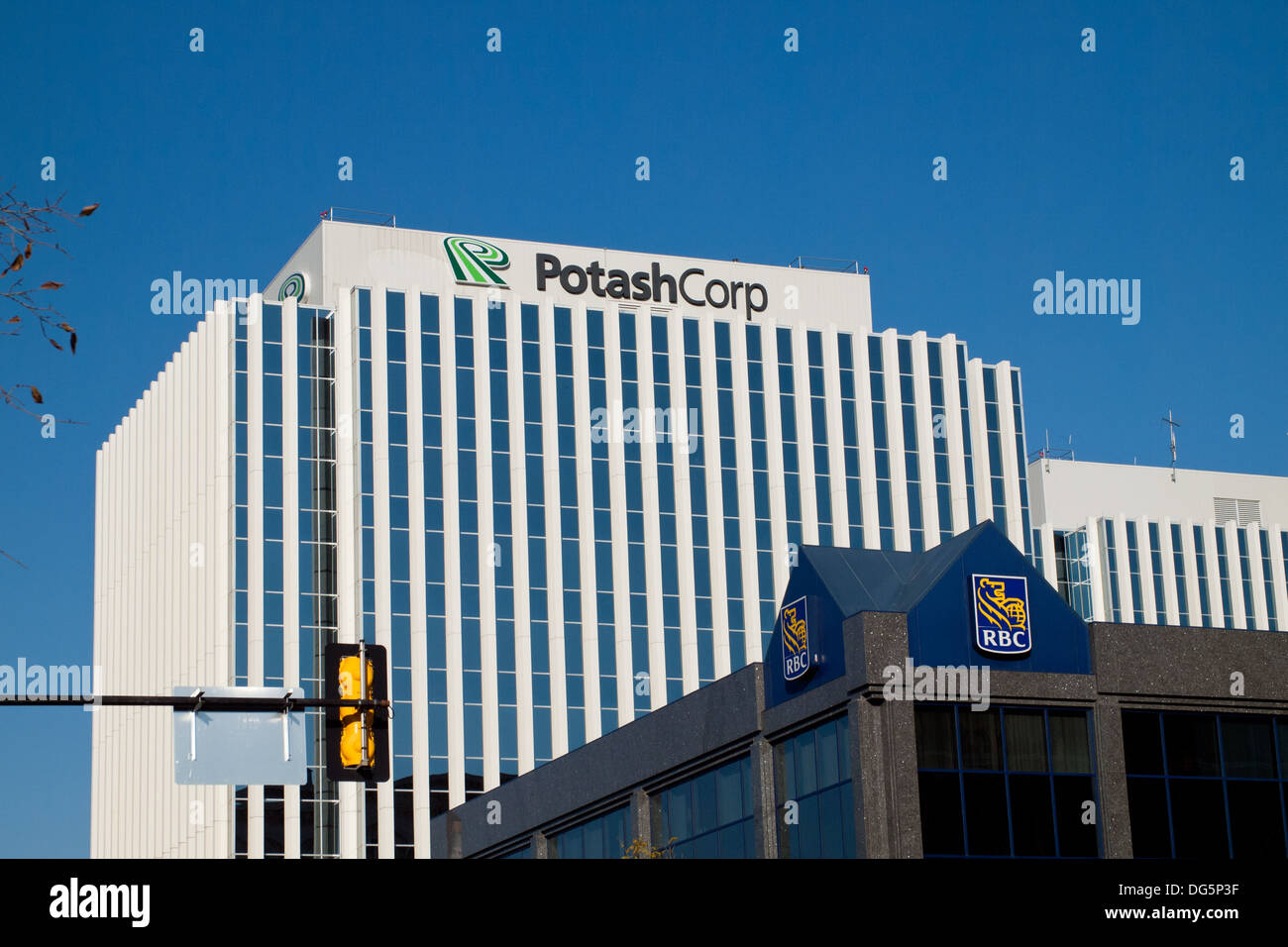 Potash corporation of saskatchewan head office saskatoon hi-res stock ...