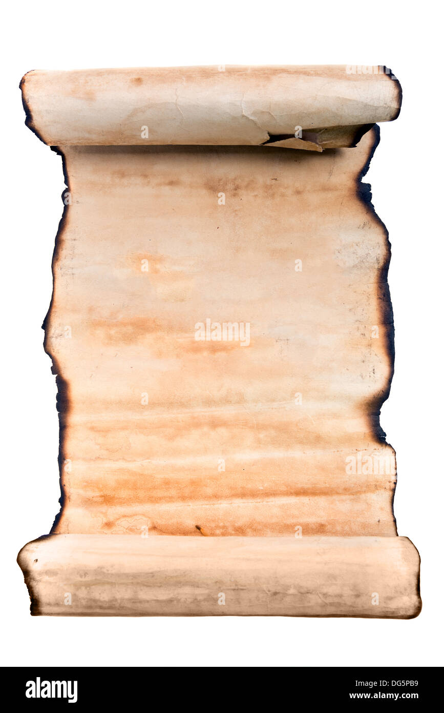 Parchment torn hi-res stock photography and images - Alamy