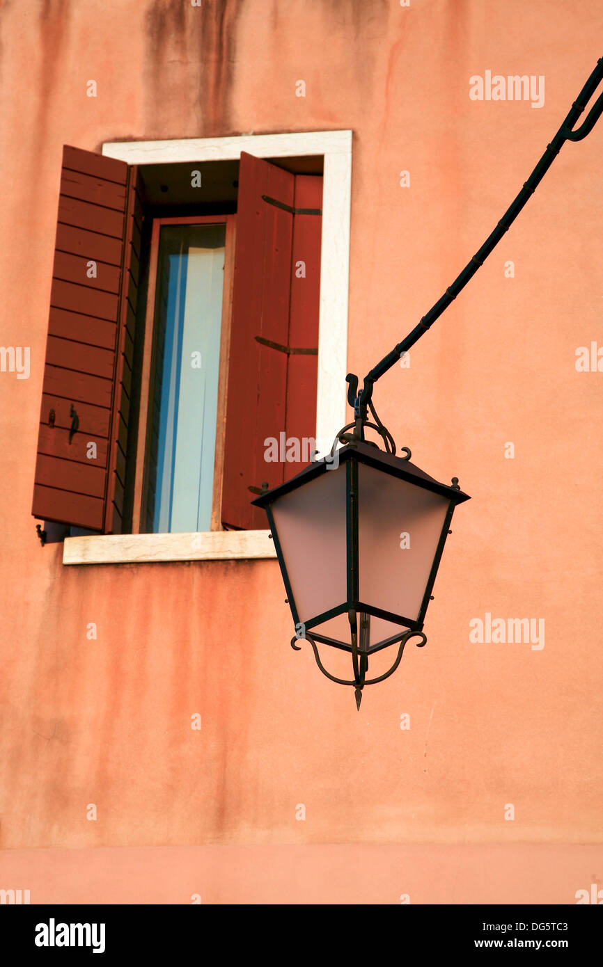 Traditional window of hotel at Piazza San Marco, Venice Stock Photo - Alamy