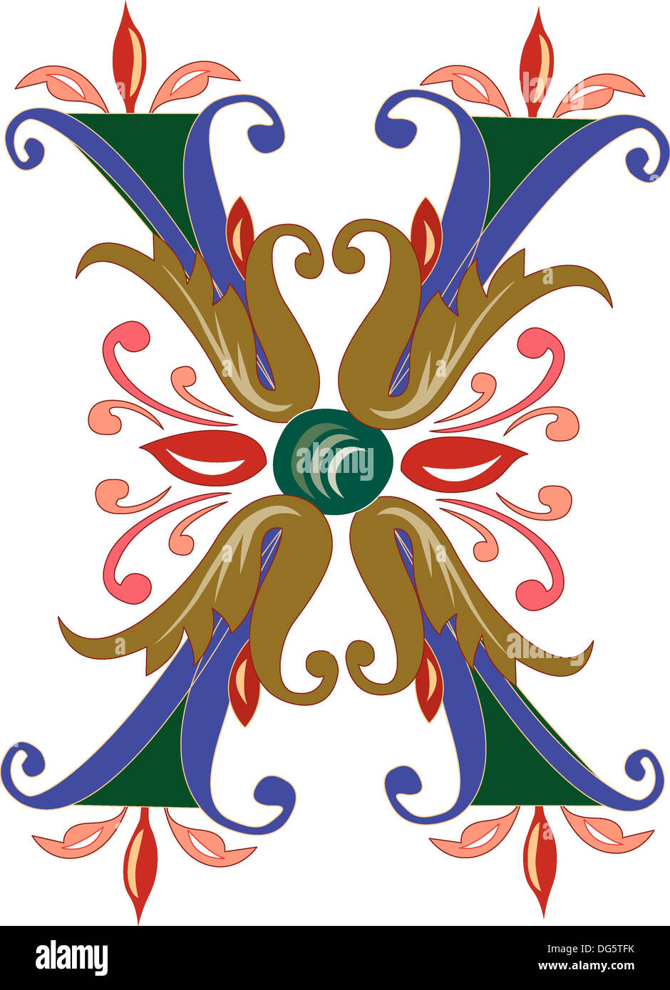 Initial caps Cut Out Stock Images & Pictures - Alamy