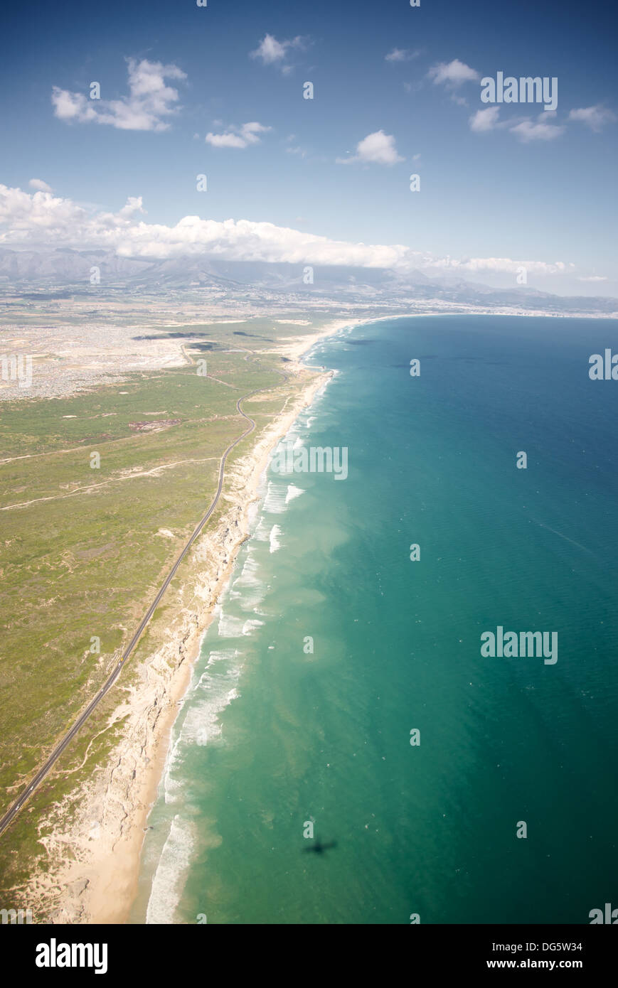 Aerial view of cape town and cape point Stock Photo - Alamy