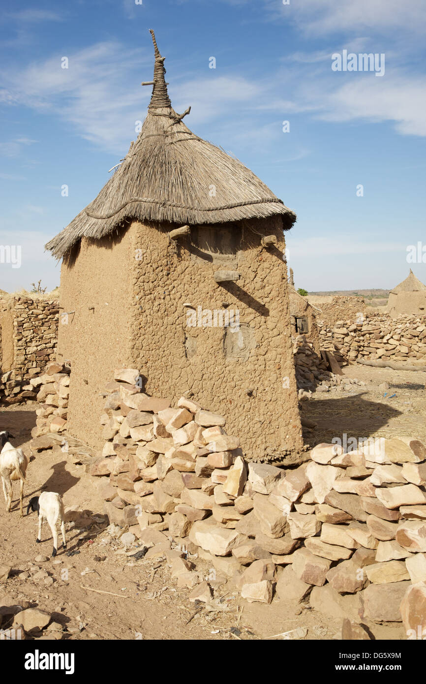 The Bandiagara site is an outstanding landscape of cliffs and sandy ...