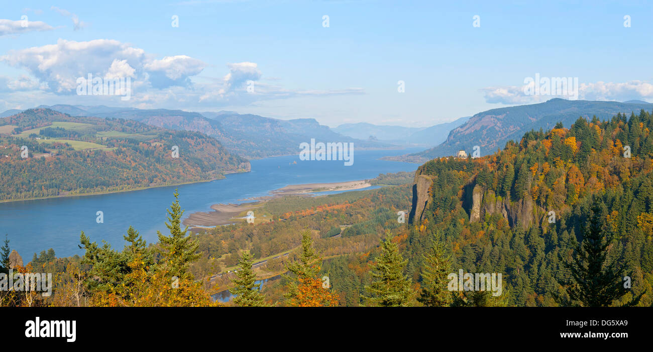 Columbia river panorama hi-res stock photography and images - Alamy