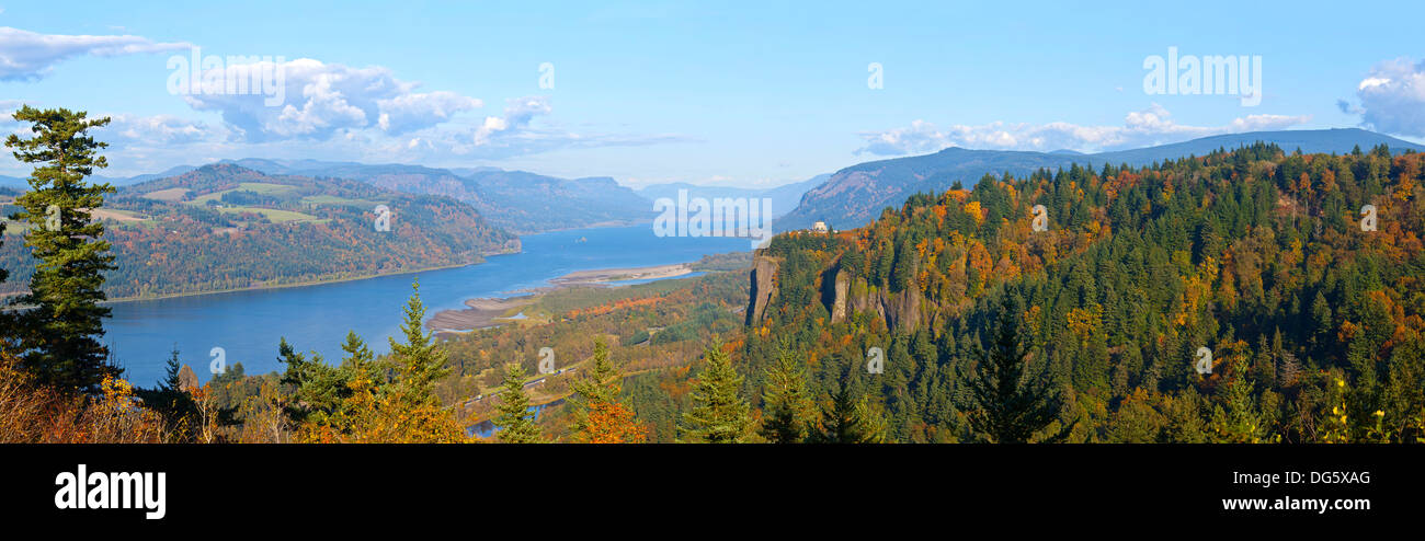 Columbia river panorama hi-res stock photography and images - Alamy