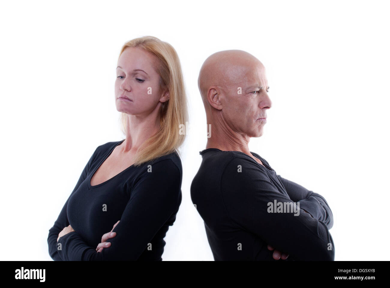 Silence argue hi-res stock photography and images - Alamy