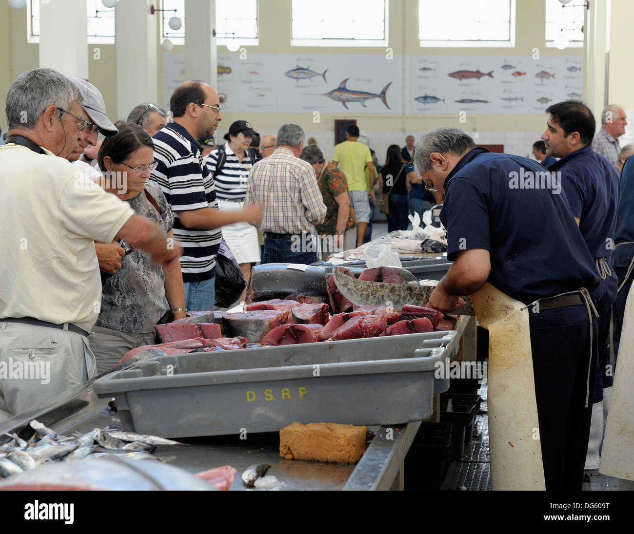 Indoor fish market hi-res stock photography and images - Alamy
