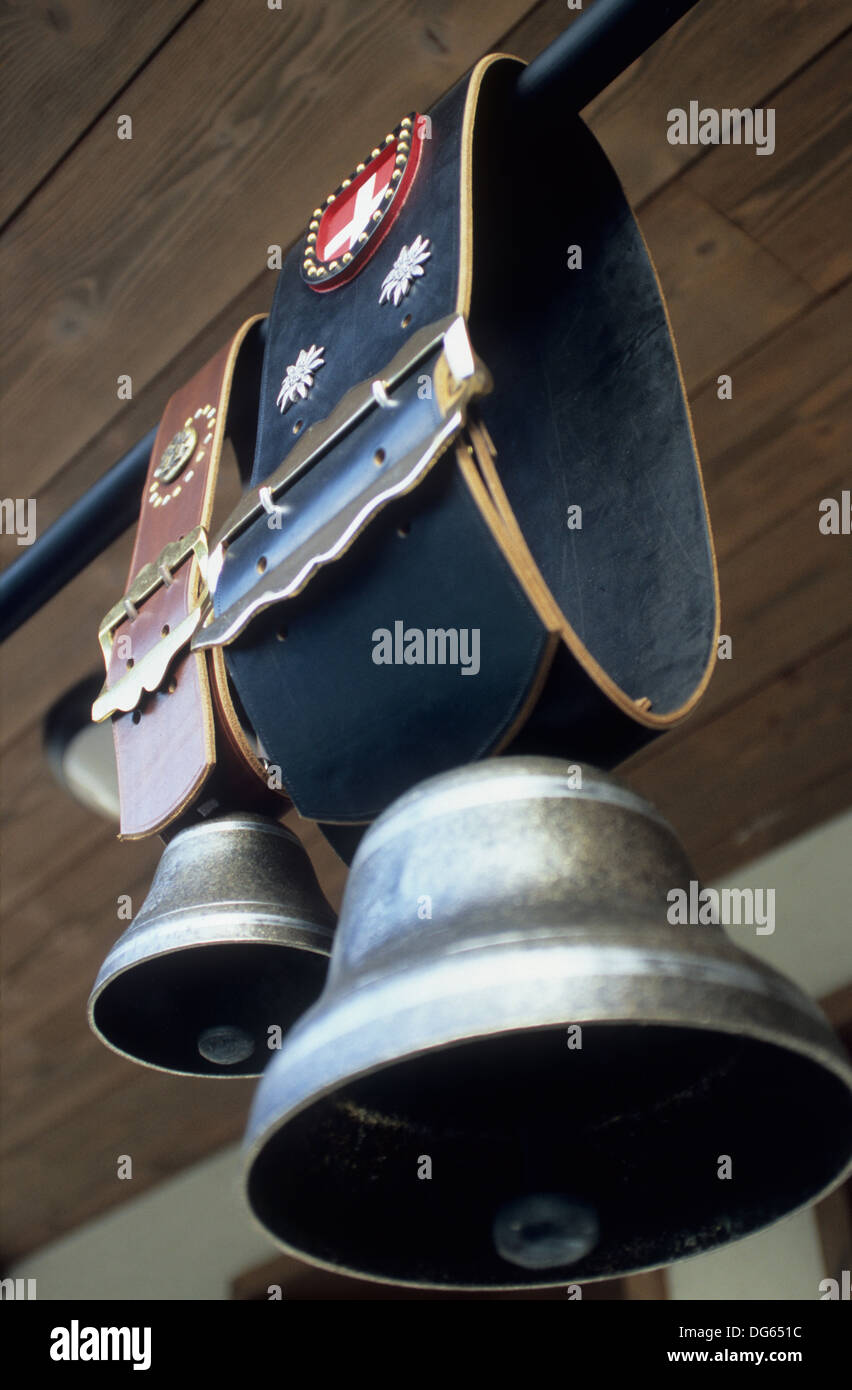France, Chamonix, cow bells Stock Photo - Alamy