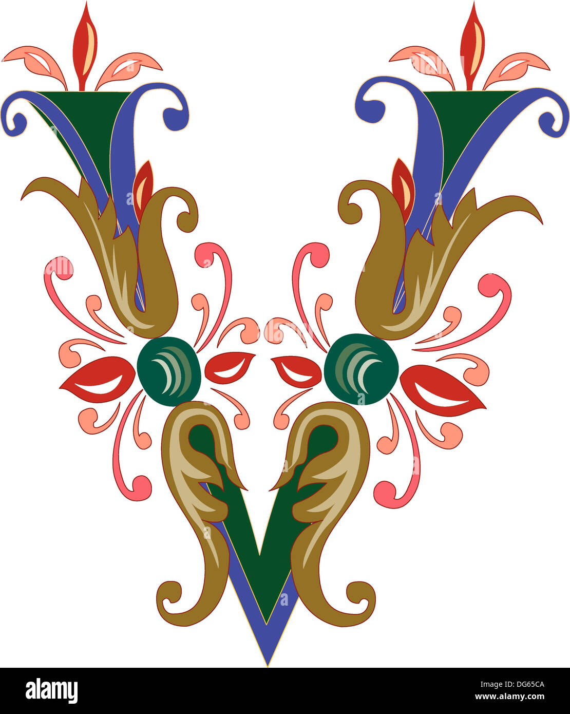 Initial caps Cut Out Stock Images & Pictures - Alamy