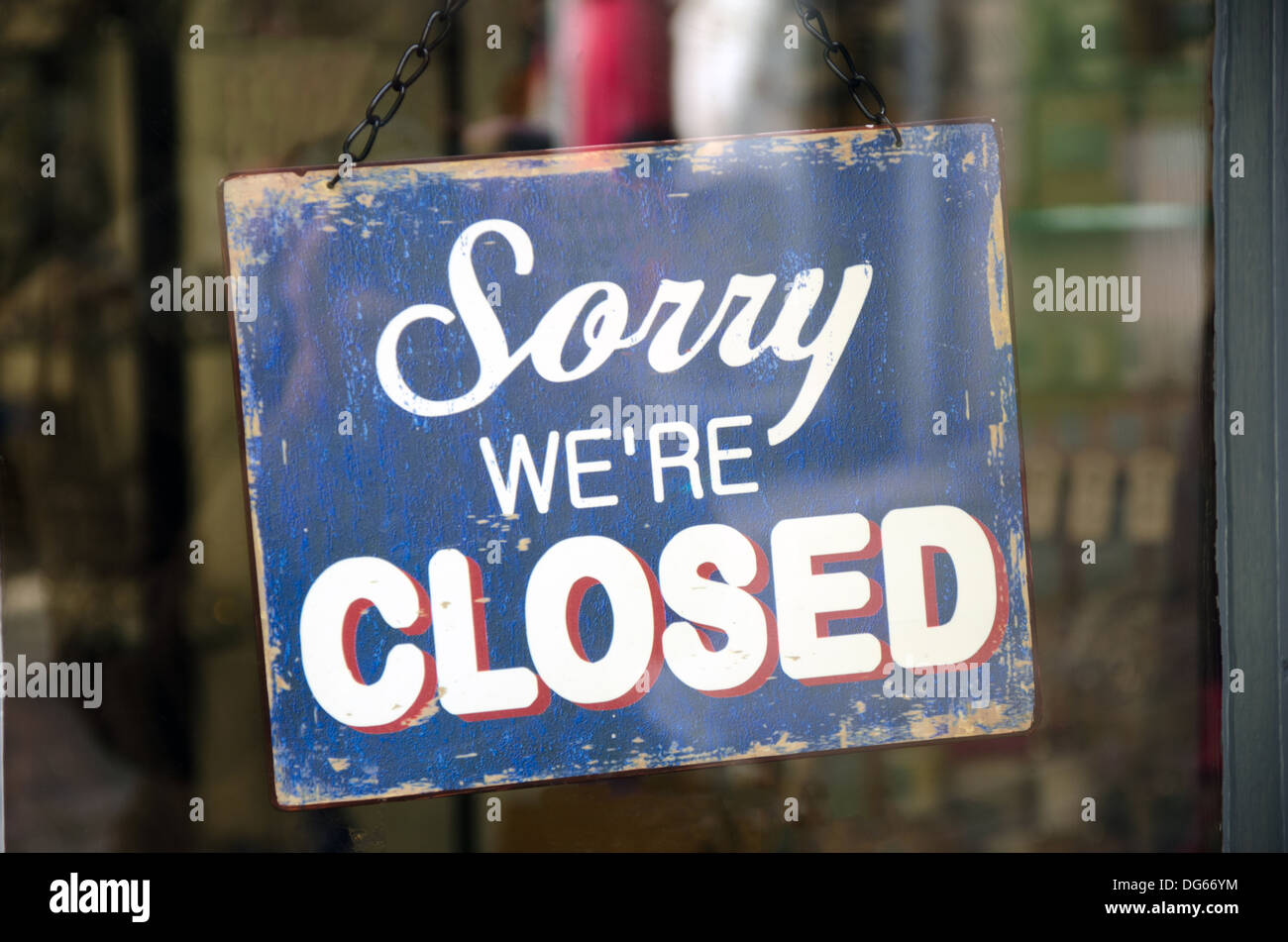 Closed Store Retro High Resolution Stock Photography and Images - Alamy