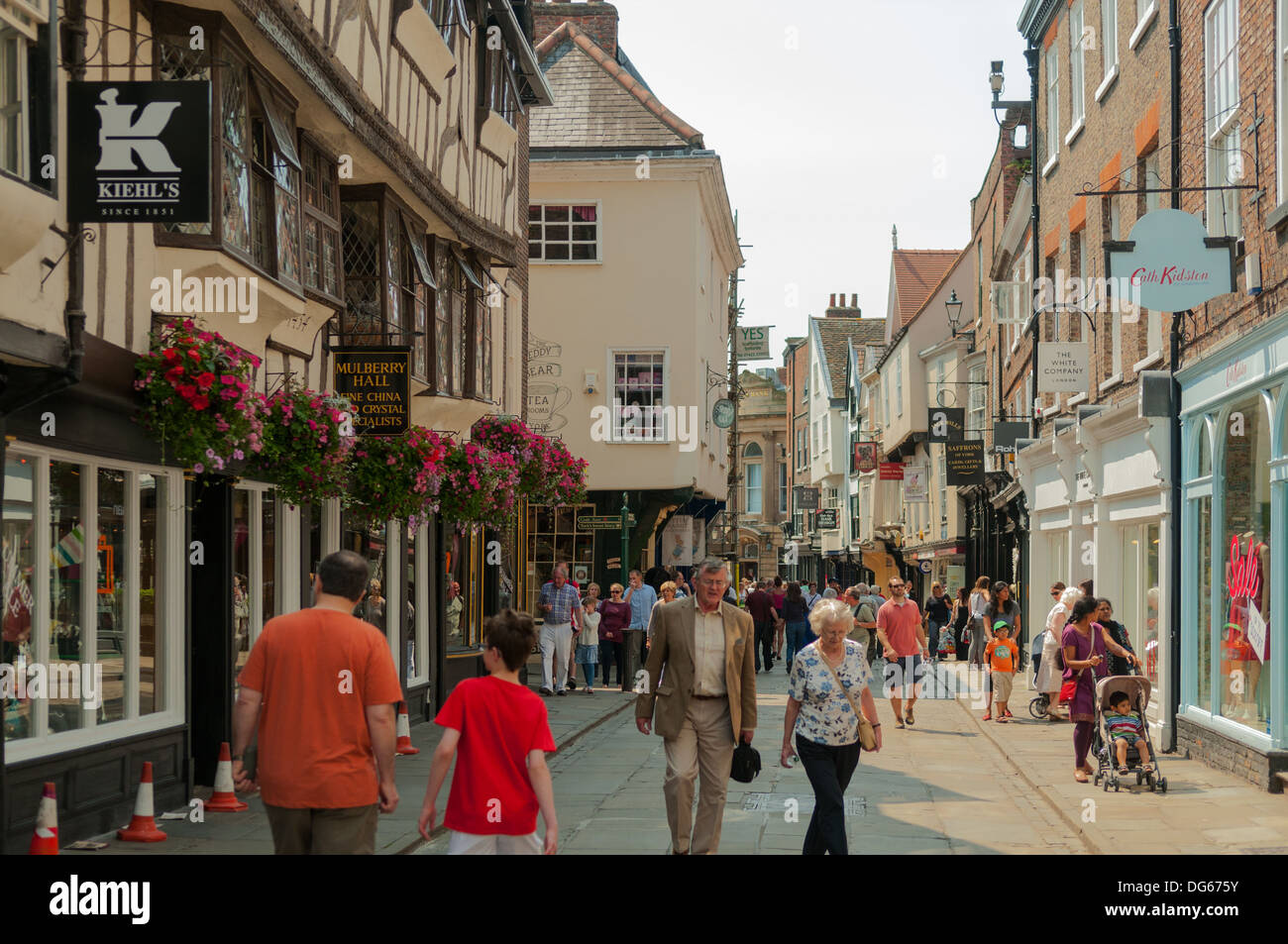 Stonegate, York, Yorkshire, England Stock Photo - Alamy
