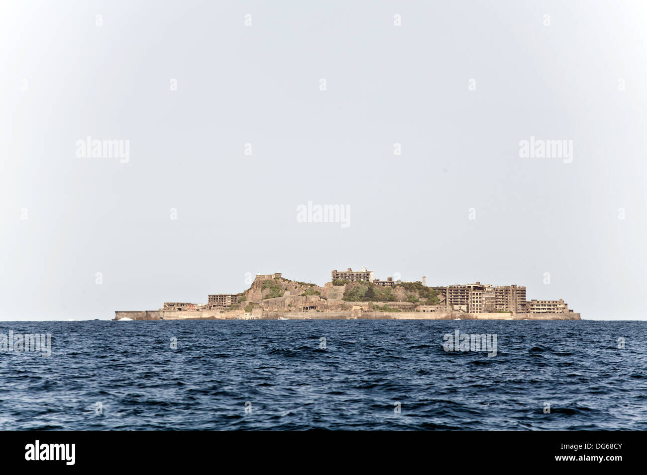 Hashima island, The ruin old coal island in Japan called Hashima Stock ...