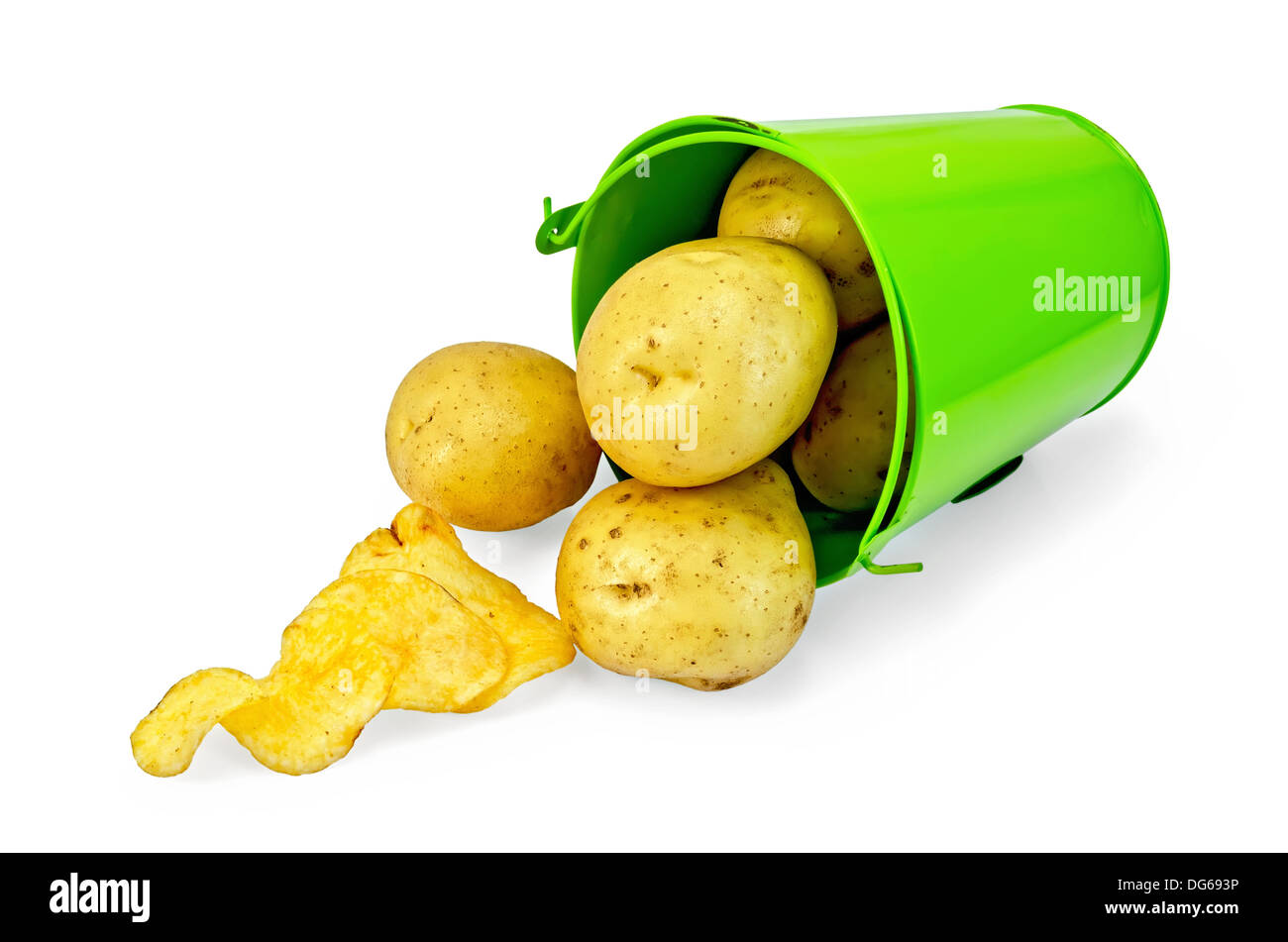 Potato chips bucket hi-res stock photography and images - Alamy