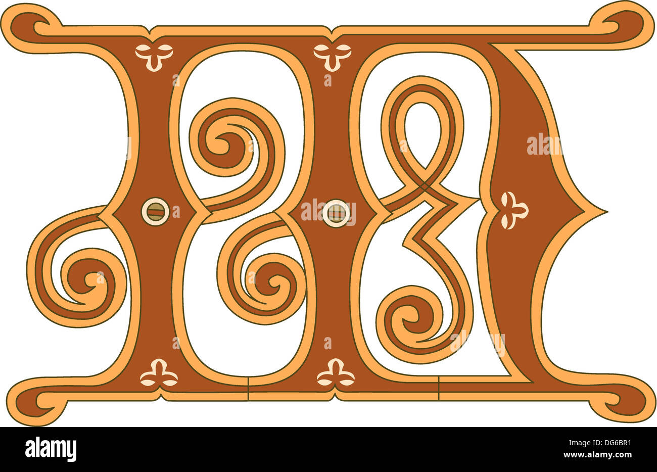 Fancy letter m hi-res stock photography and images - Alamy