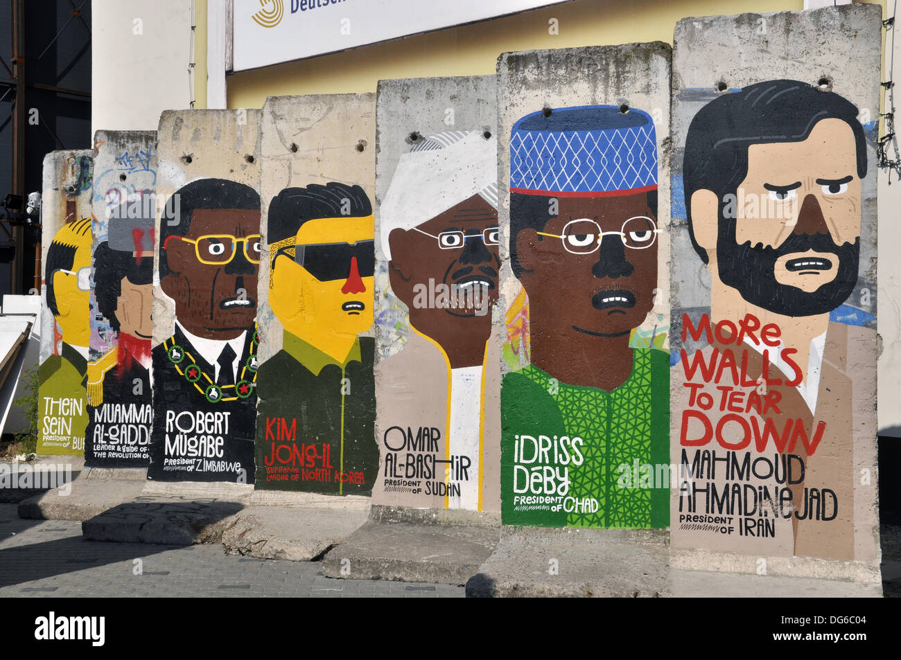 Berlin wall dictators hi-res stock photography and images - Alamy