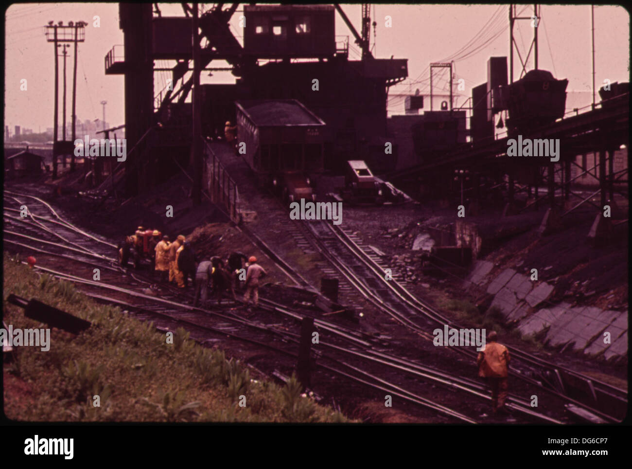 Railroad freight terminal usa hi-res stock photography and images - Alamy
