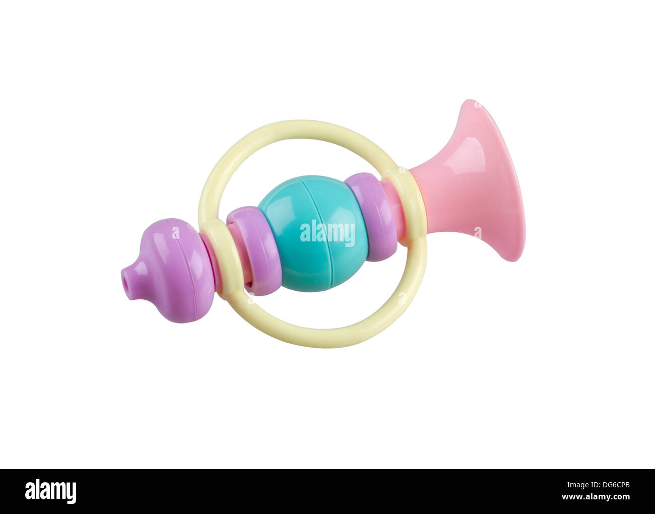 horn toy isolated on white background Stock Photo - Alamy