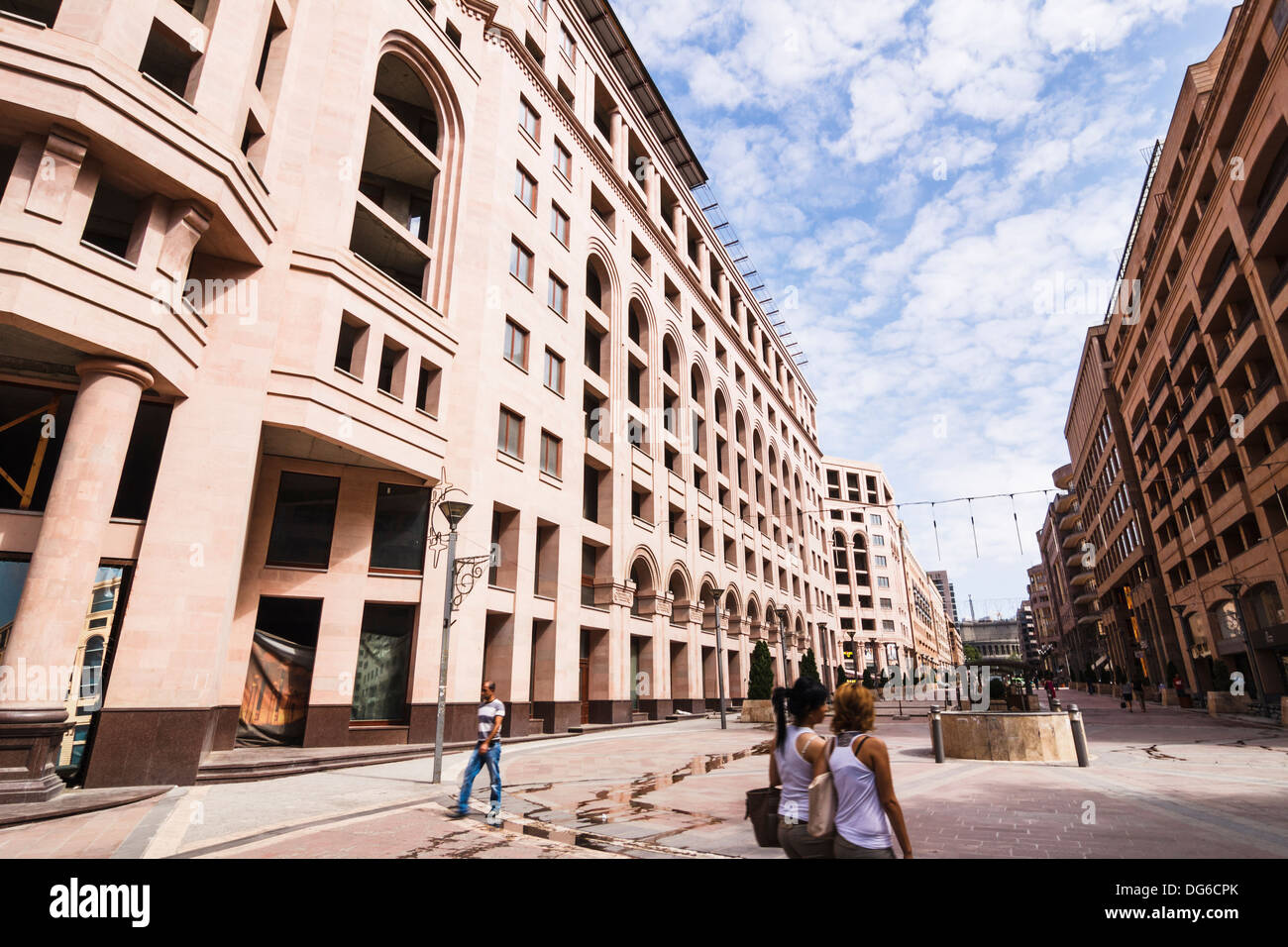 Northern Avenue at Yerevan downtown, Armenia Stock Photo - Alamy