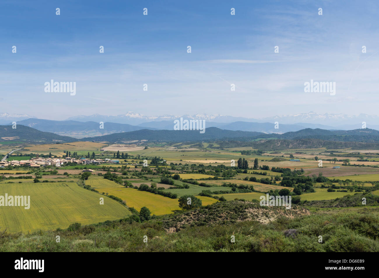 Landscape in pyrenees hi-res stock photography and images - Alamy
