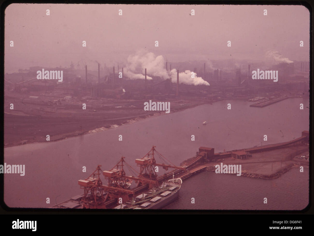 The Bethlehem Steel Plant at Sparrows Point, located in Maryland, is ...