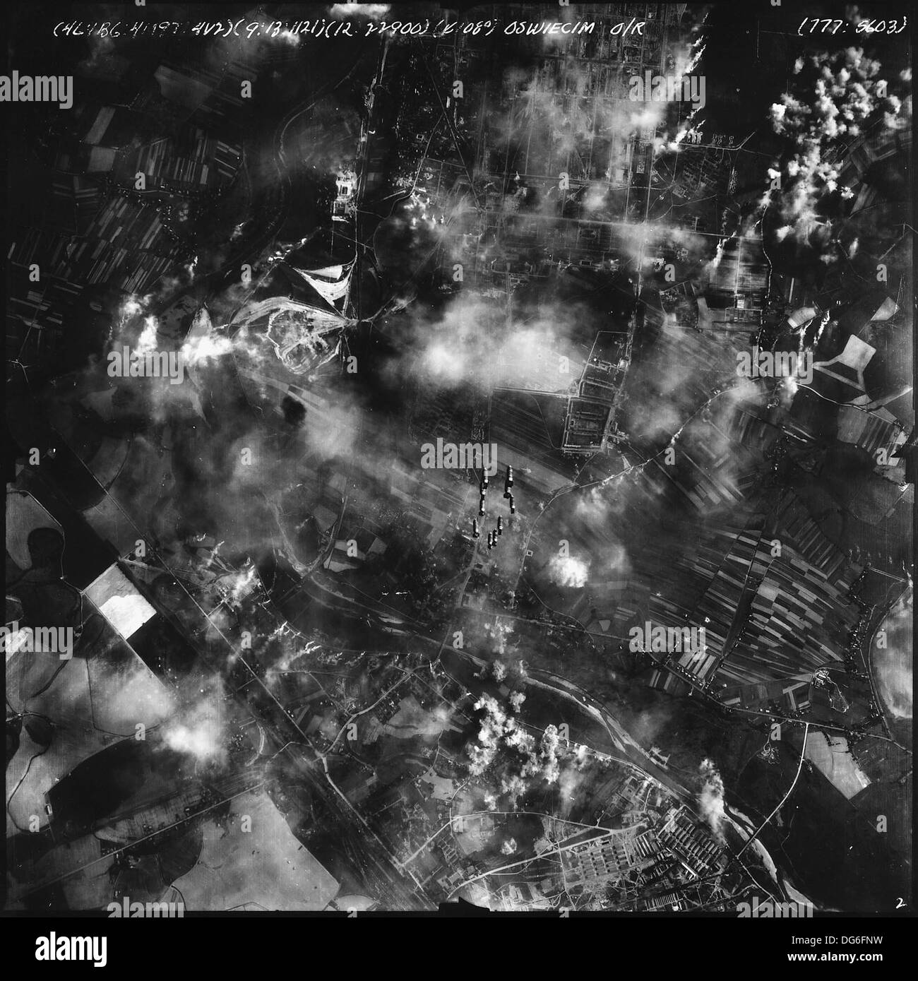 Auschwitz, a notorious Nazi extermination camp during the Holocaust ...