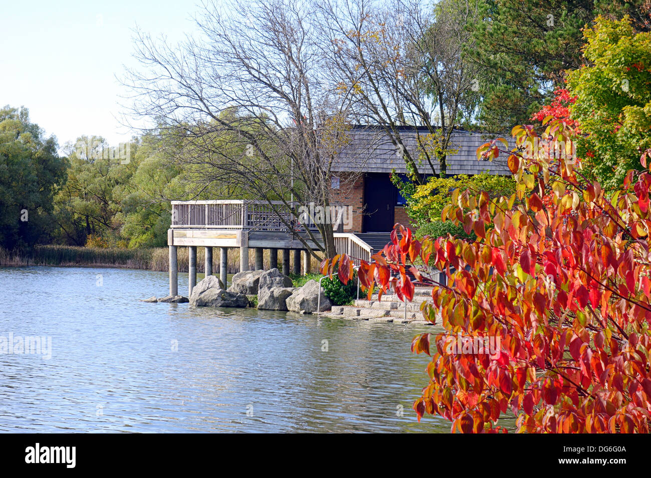 View of the Toogood park in Markham, Ontario, Canada Stock Photo - Alamy