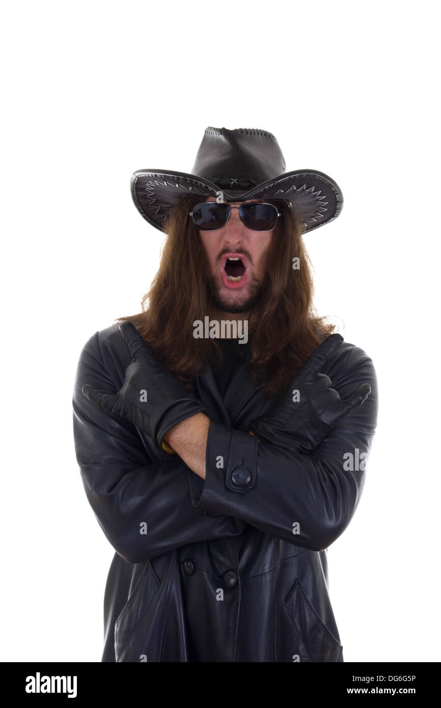man loves heavy metal Stock Photo - Alamy