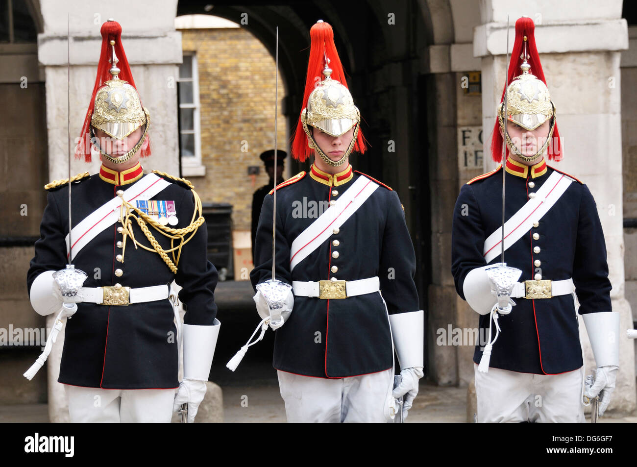 Guards, soldiers, London, England, UK Stock Photo - Alamy