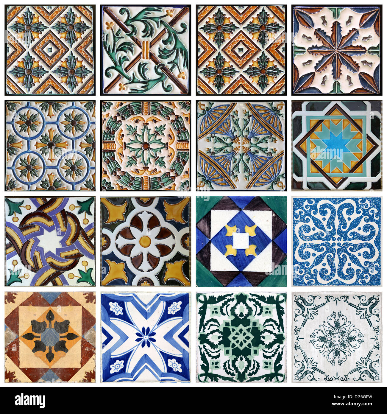 Traditional tiles from Porto, Portugal Stock Photo - Alamy