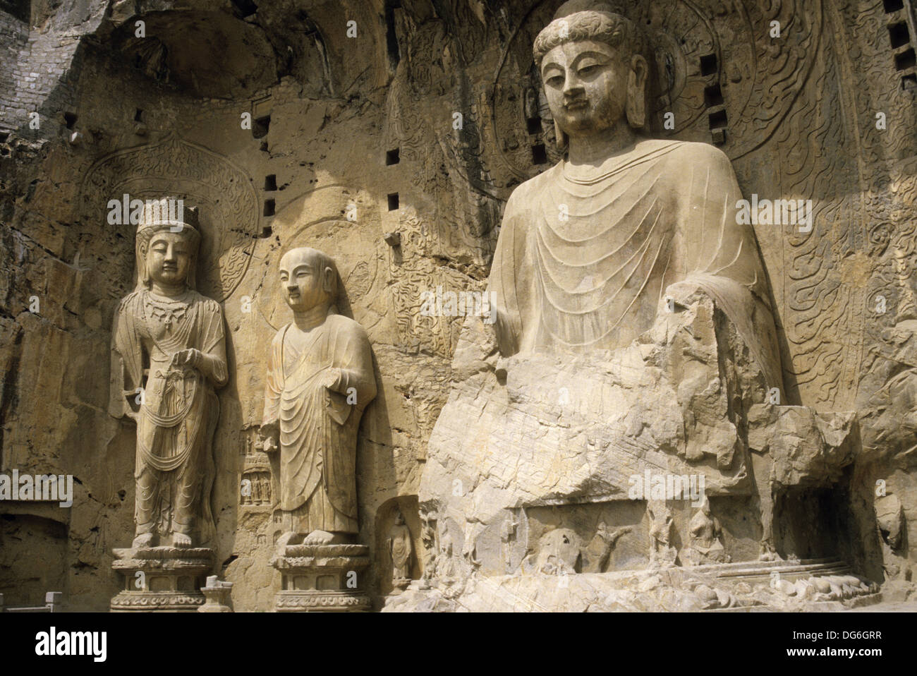 Longman caves china hi-res stock photography and images - Alamy