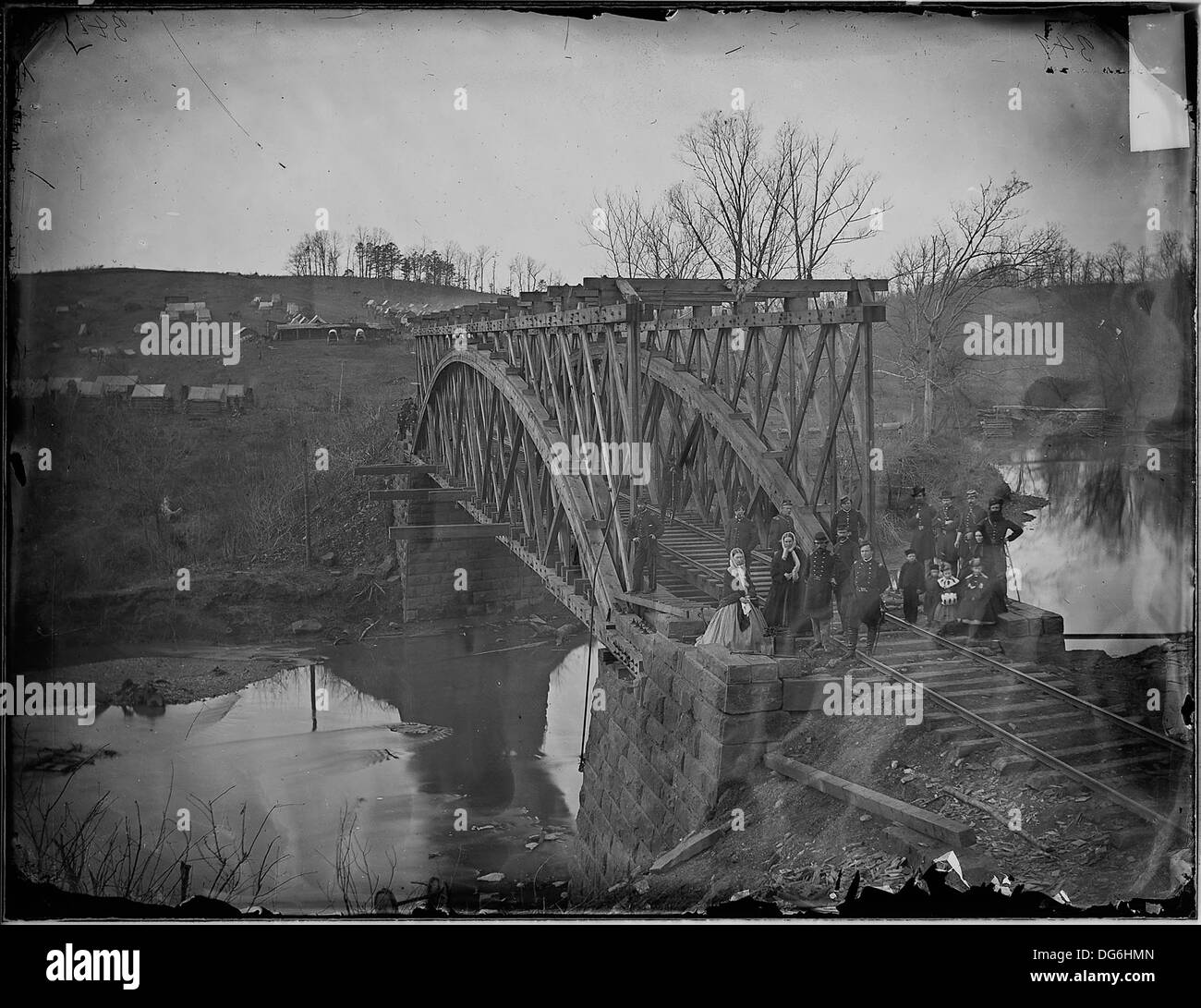 A bridge structure captured in a photograph, showcasing its design and ...