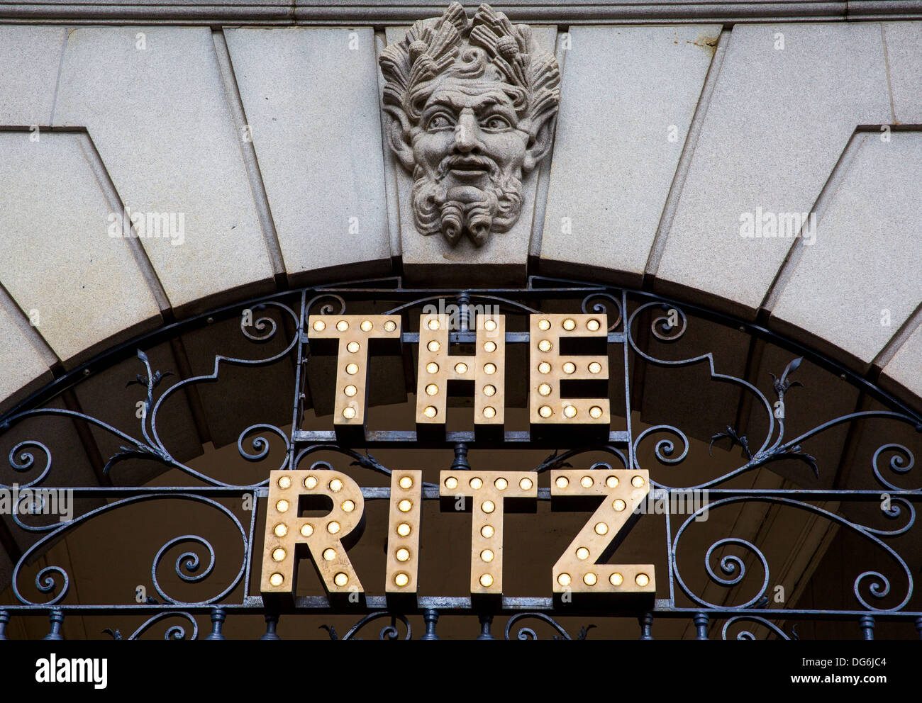 THE RITZ HOTEL SIGN Stock Photo - Alamy