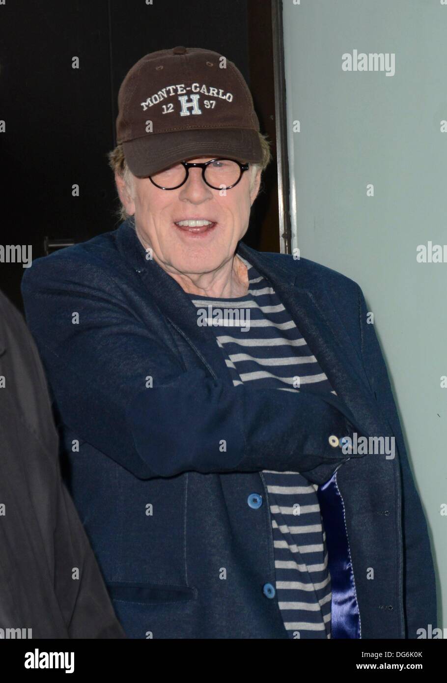 New York, NY, USA. 15th Oct, 2013. Robert Redford at talk show ...