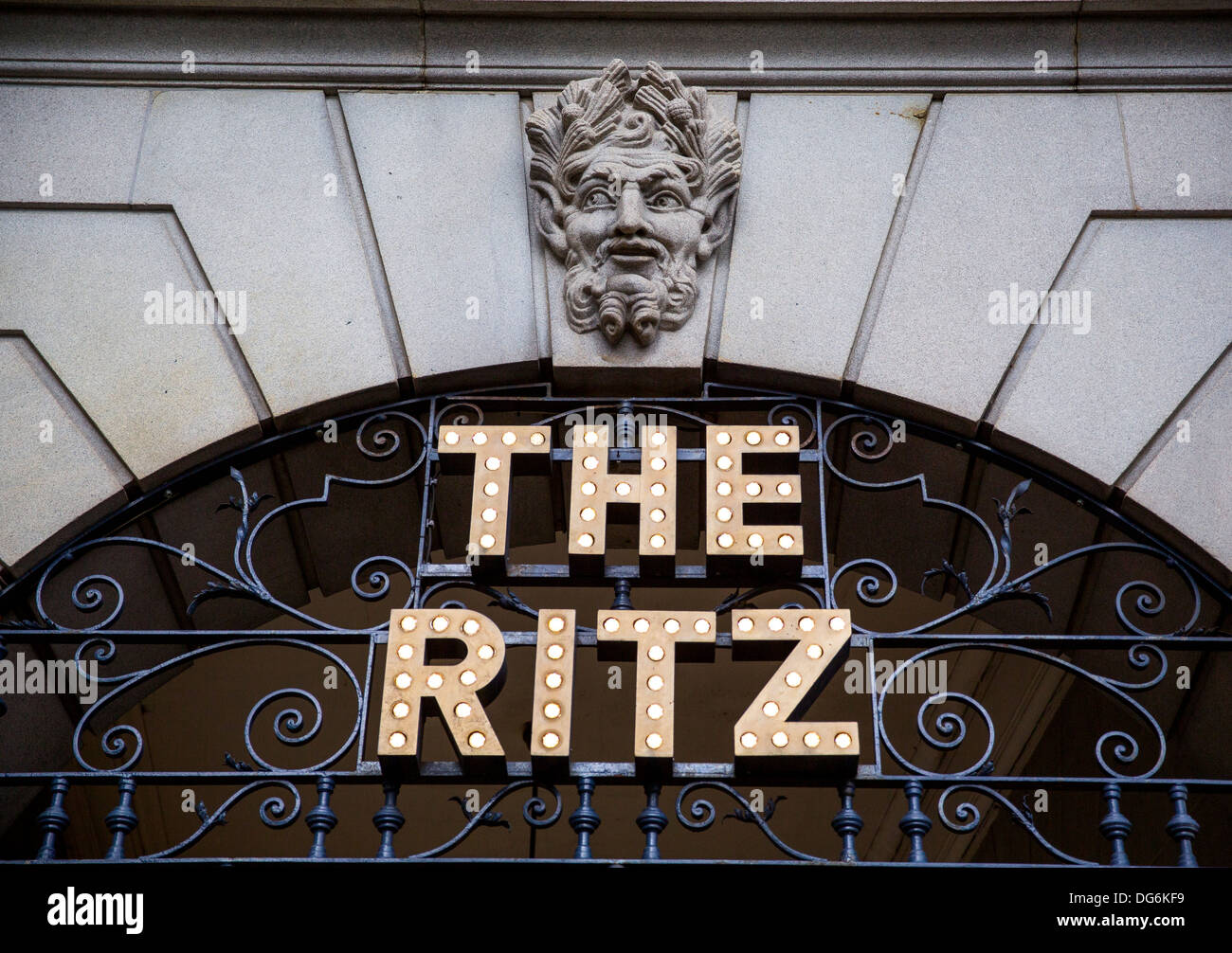 THE RITZ HOTEL SIGN Stock Photo - Alamy
