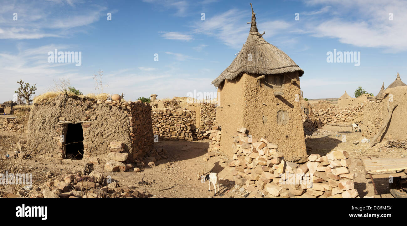 The Bandiagara site is an outstanding landscape of cliffs and sandy ...