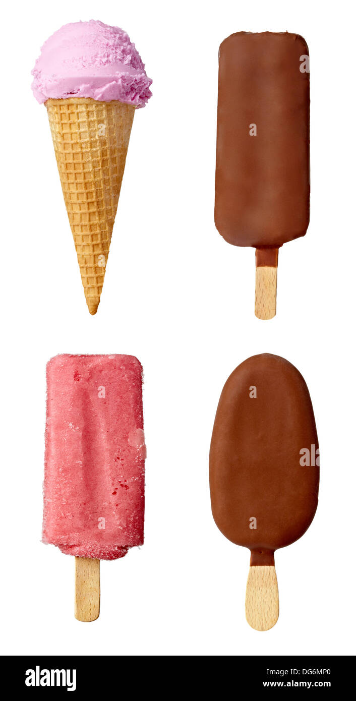 Ice cream collection in hi-res stock photography and images - Alamy