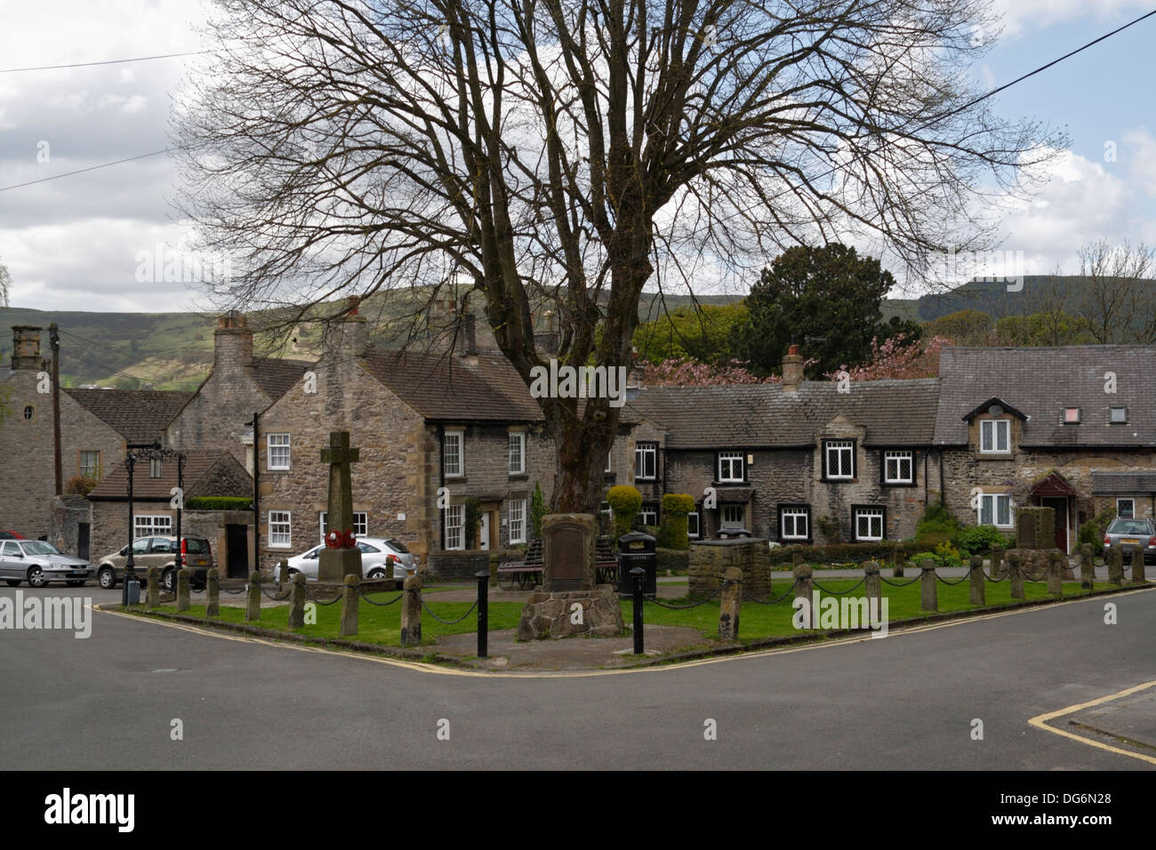 Castleton Derbyshire England Village High Resolution Stock Photography ...