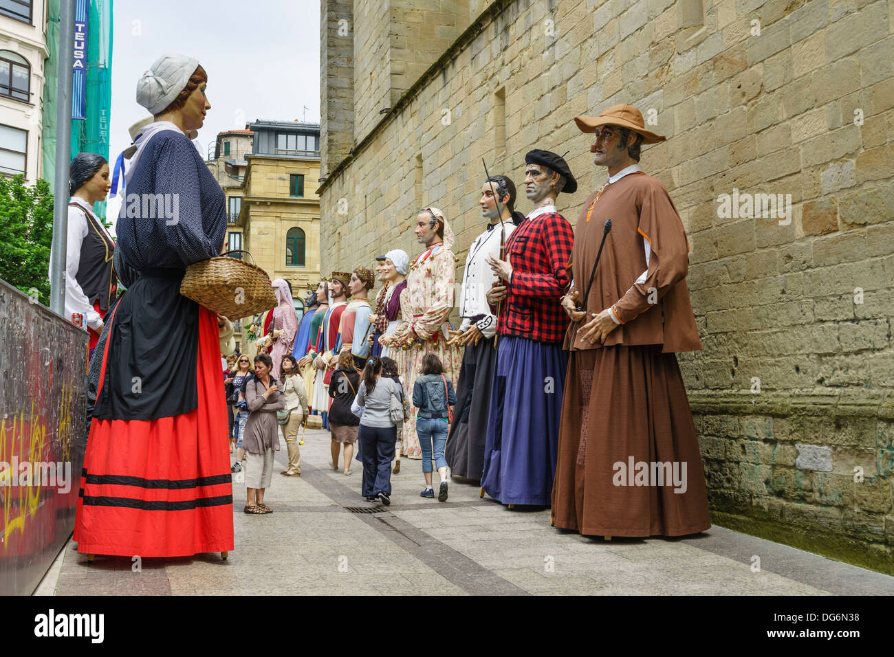 San sebastian fiesta hi-res stock photography and images - Alamy