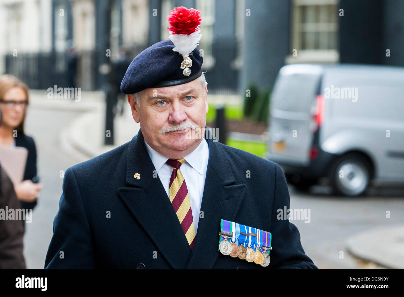 London, UK. 15th October 2013. Colonel Ian Brazier retd (pictured - who ...