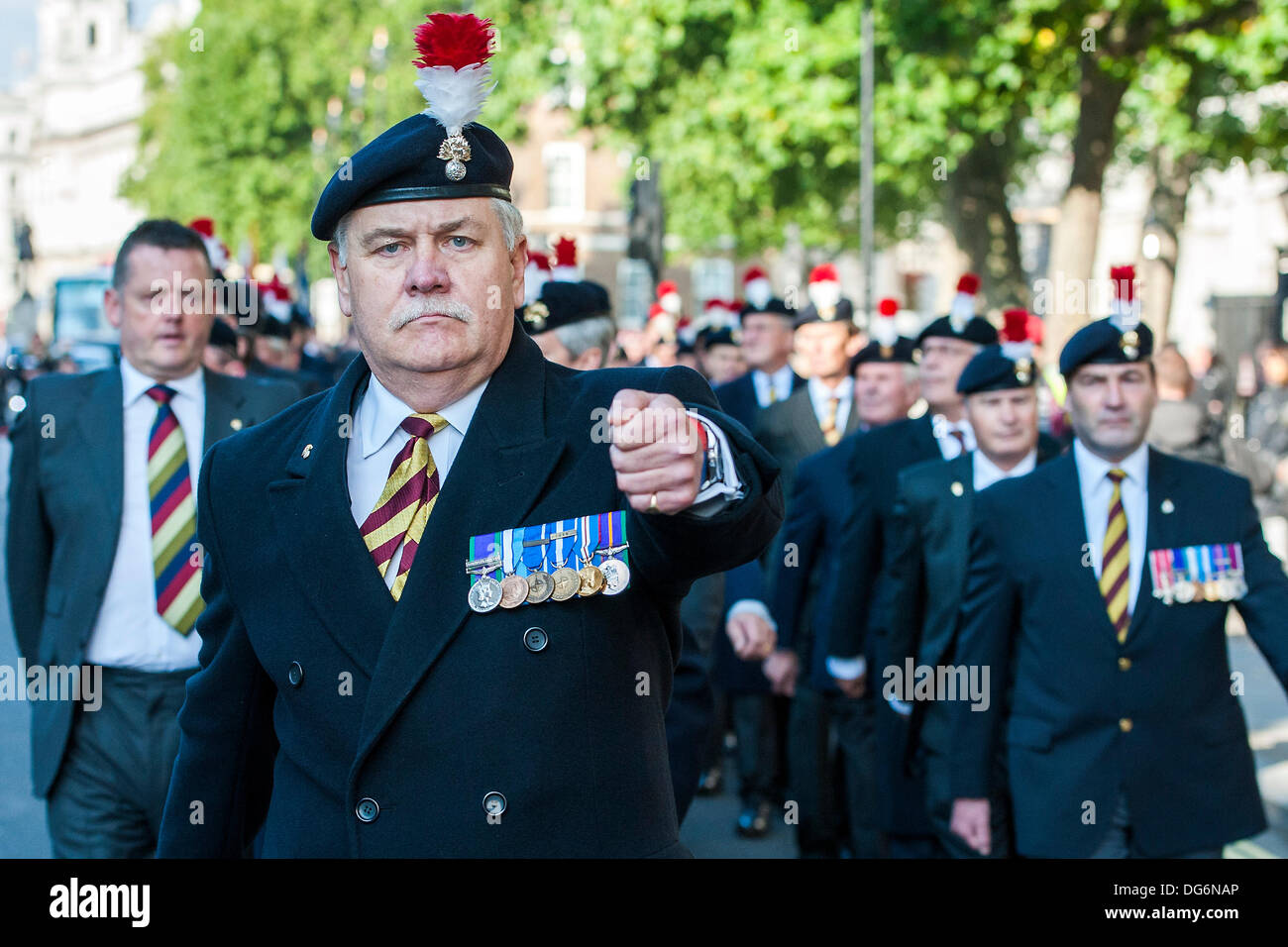 London, UK. 15th October 2013. Colonel Ian Brazier retd (pictured - who ...
