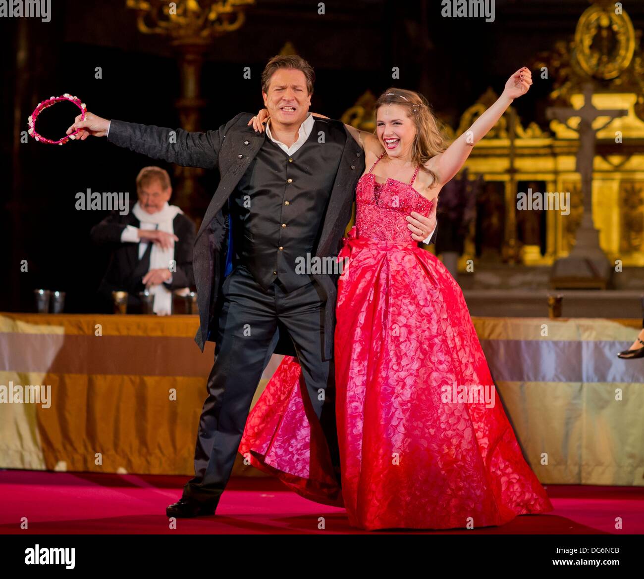 Jeanette biedermann at the premiere of hi-res stock photography and ...