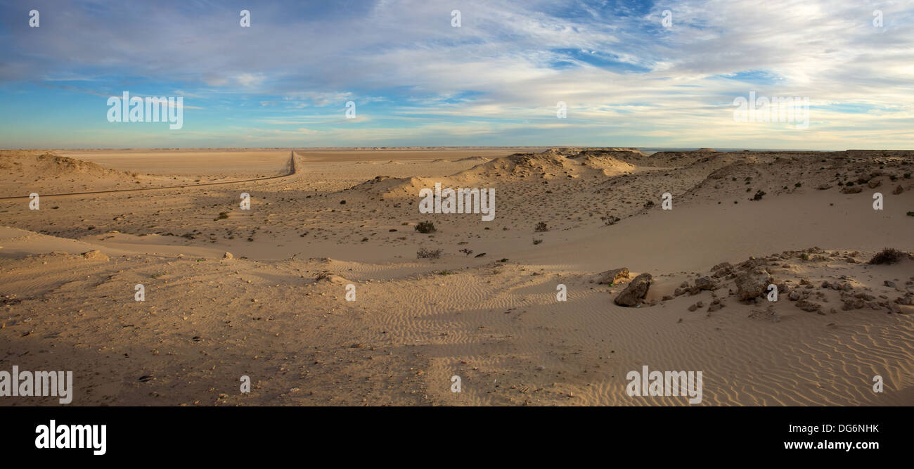 Landscape of the peninsula in Ad Dakhla, south Morocco Stock Photo - Alamy