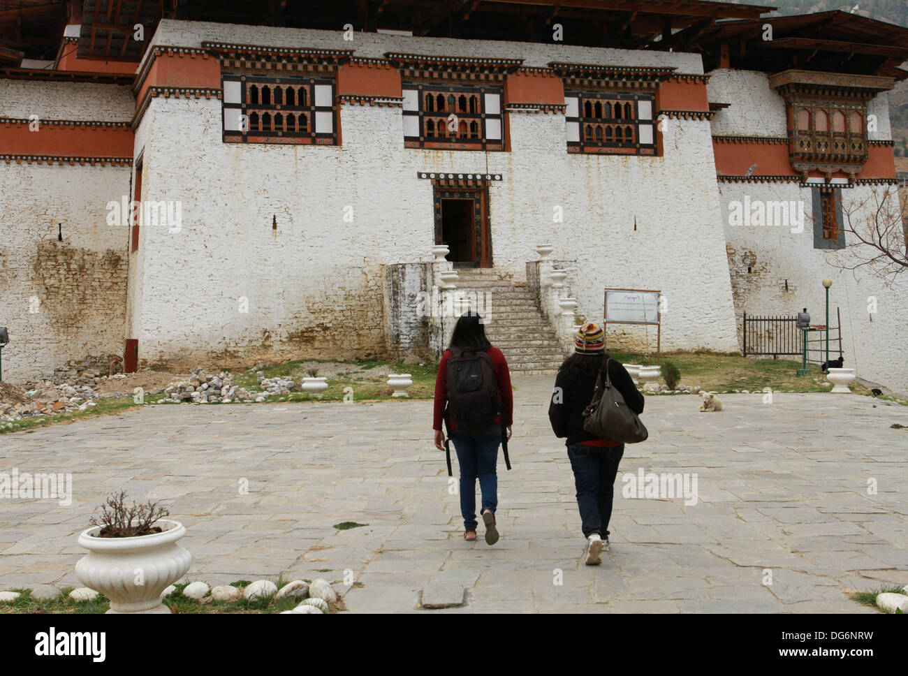 monastery of bhutan Stock Photo - Alamy