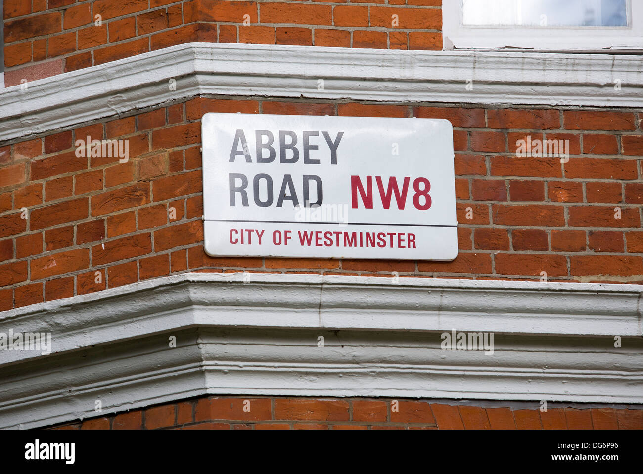 ABBEY ROAD STREET SIGN Stock Photo - Alamy