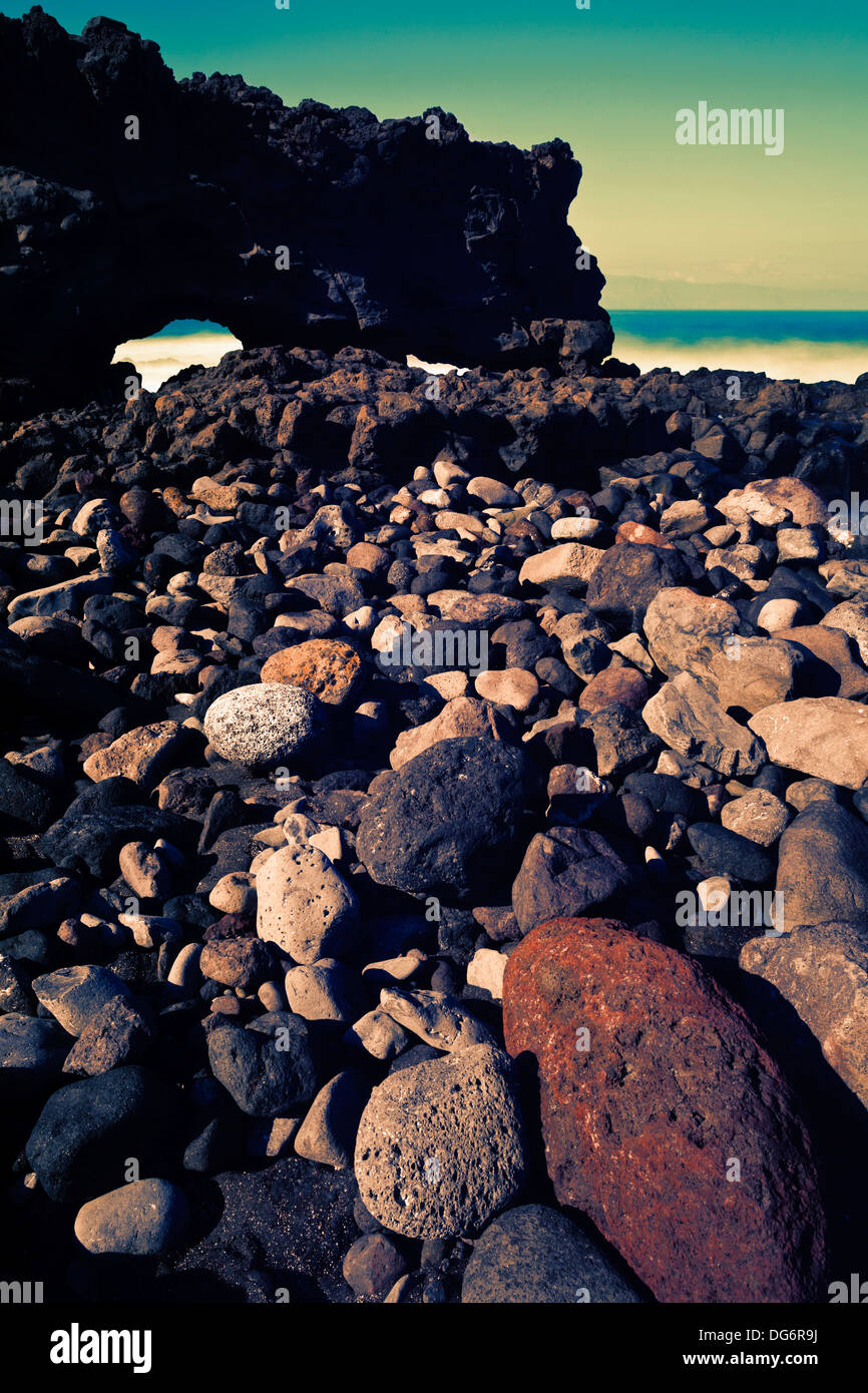 Volcanic outcrop hi-res stock photography and images - Alamy