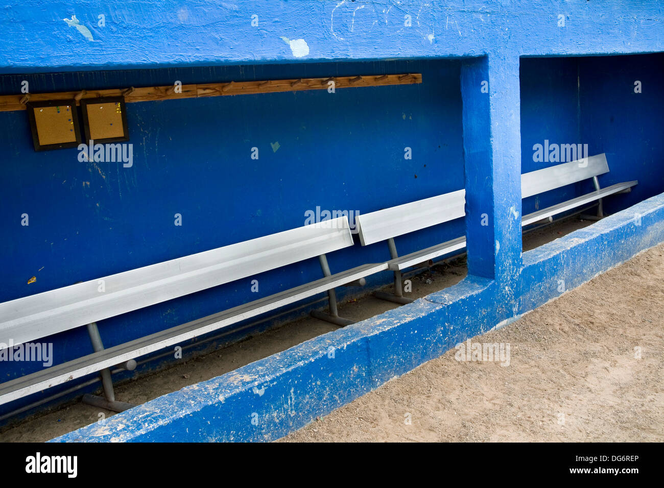 Empty dugout hi-res stock photography and images - Alamy