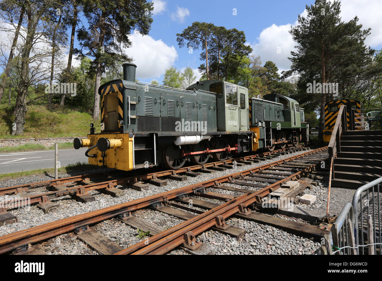Royal deeside steam railway hi-res stock photography and images - Alamy