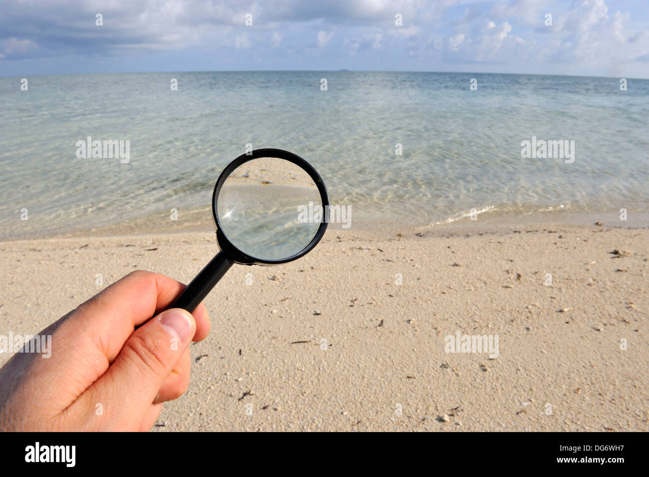 Magnifying glass human body hi-res stock photography and images - Alamy