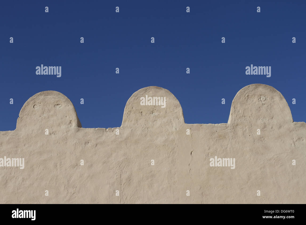 Wall of the Riffa Fort, East Riffa, Kingdom of Bahrain Stock Photo - Alamy