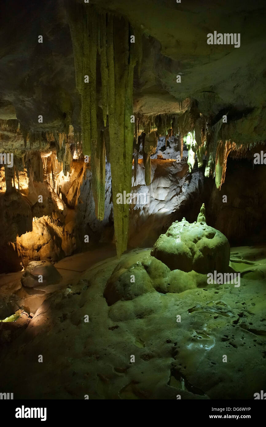 France, Midi-Pyrénées - Grotte de Betharram, caverns near Lourdes ...
